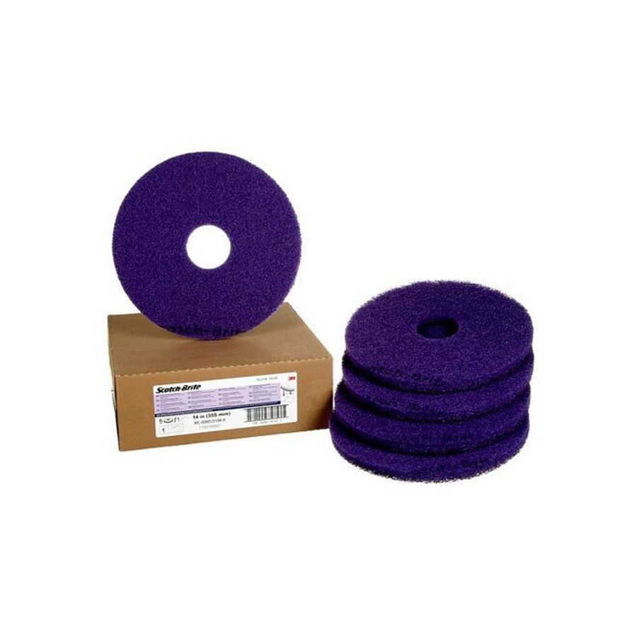 Scotch-Brite Purple Diamond Floor Pad Plus - Leading Supplies